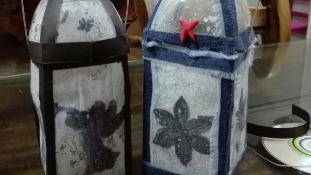 Faroles navideños con botellas plásticas - YouTube