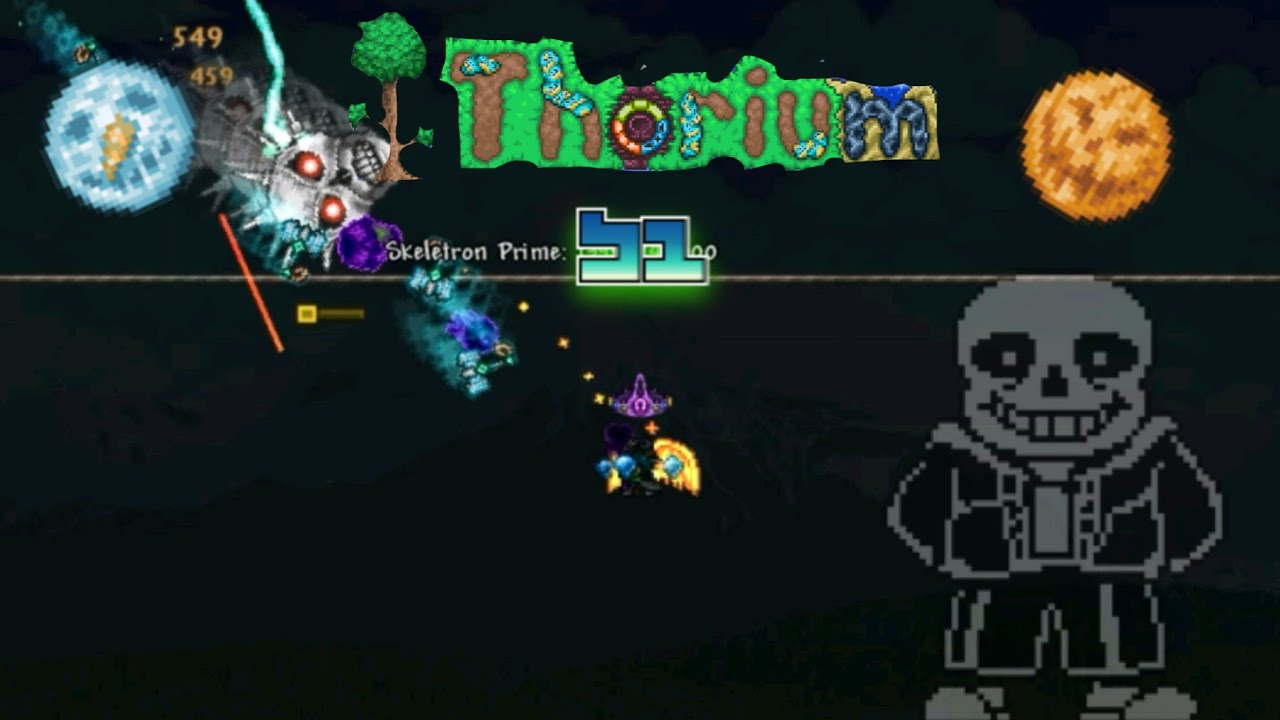 Hehehe... Sans-Terraria Thorium Mod [S1]-Episode 15 - YouTube