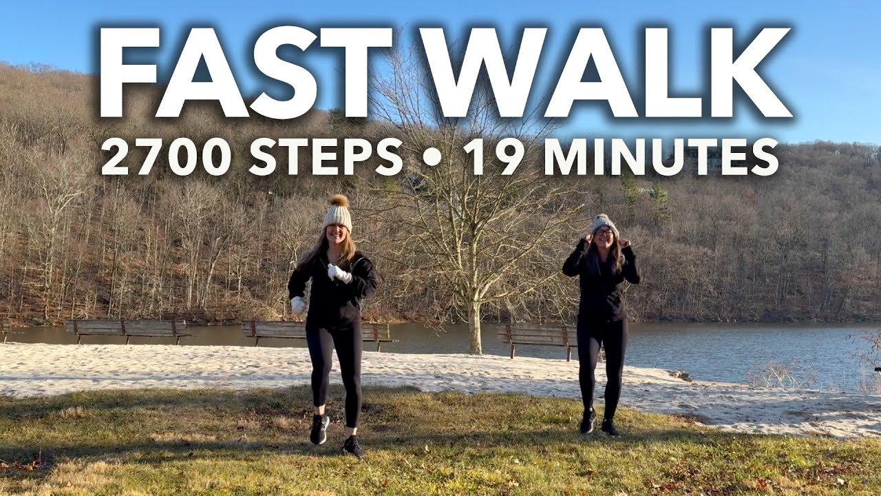 Fast Walking Workout #24 (19 MIN) - YouTube