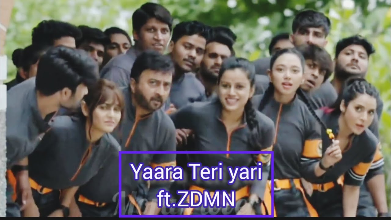 Yaara Teri yari vm on ZDMN all team ziddi Dil mane na fanmade vms - YouTube