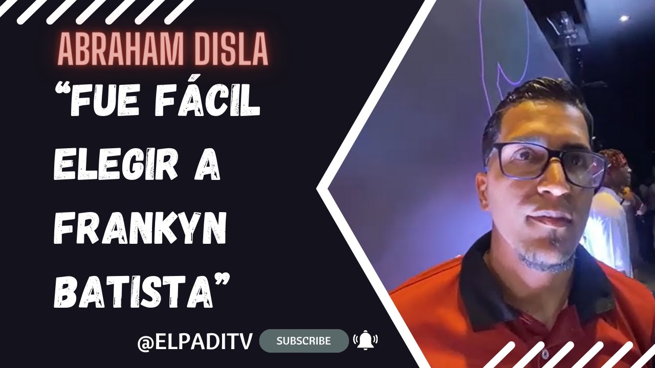 Abraham Disla habla del plan para elegir en el draft de novato de la ...