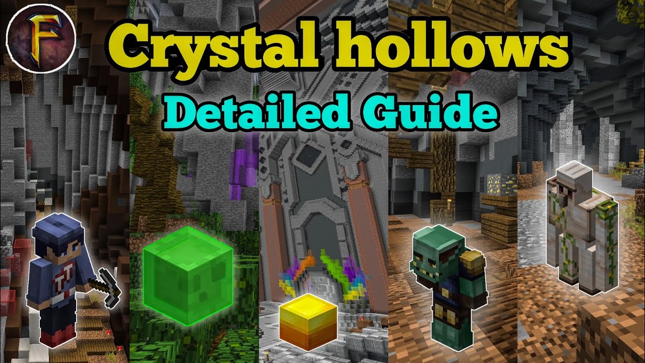 Ultimate Crystal Hollows Guide for Fakepixel Skyblock | # ...