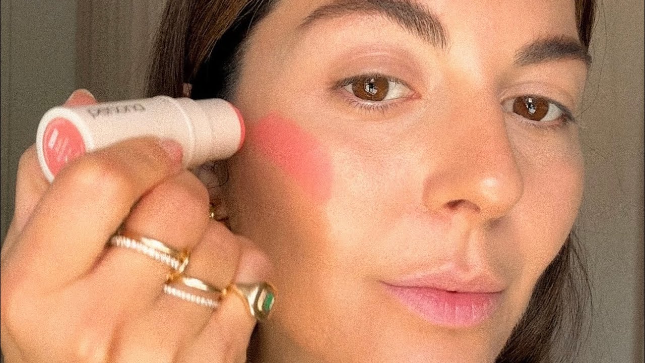 5min out the door makeup tutorial 💄 - YouTube