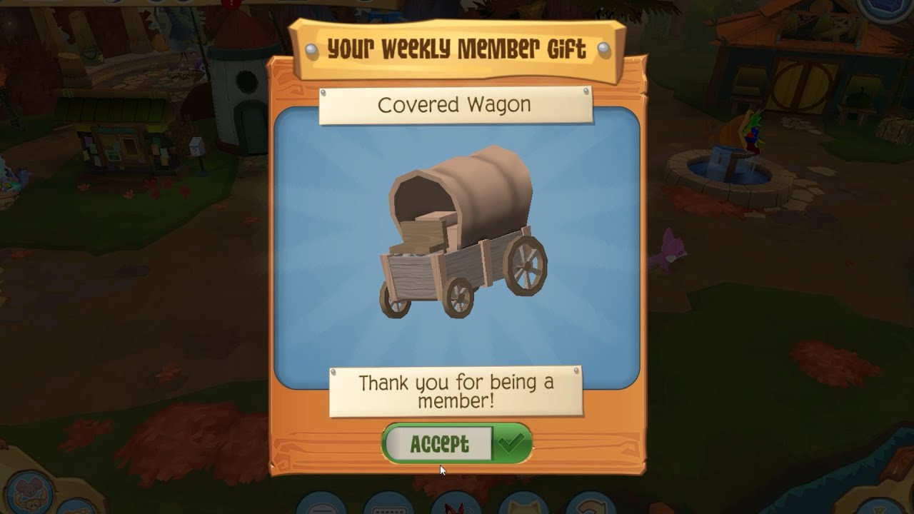 Weekly Update + Member Gift (16-Nov) | Covered Wagon | Animal Jam Play ...