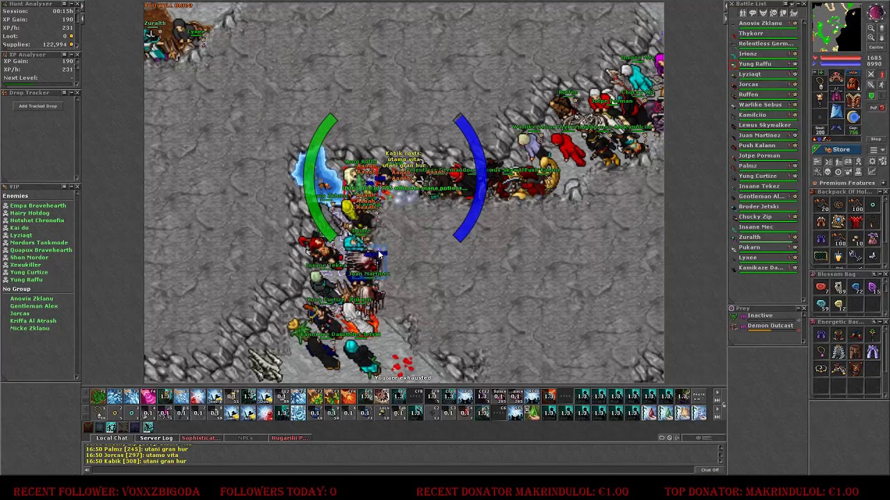 TIBIA TORTURA ANKRAHMUN DEFENSE - YouTube