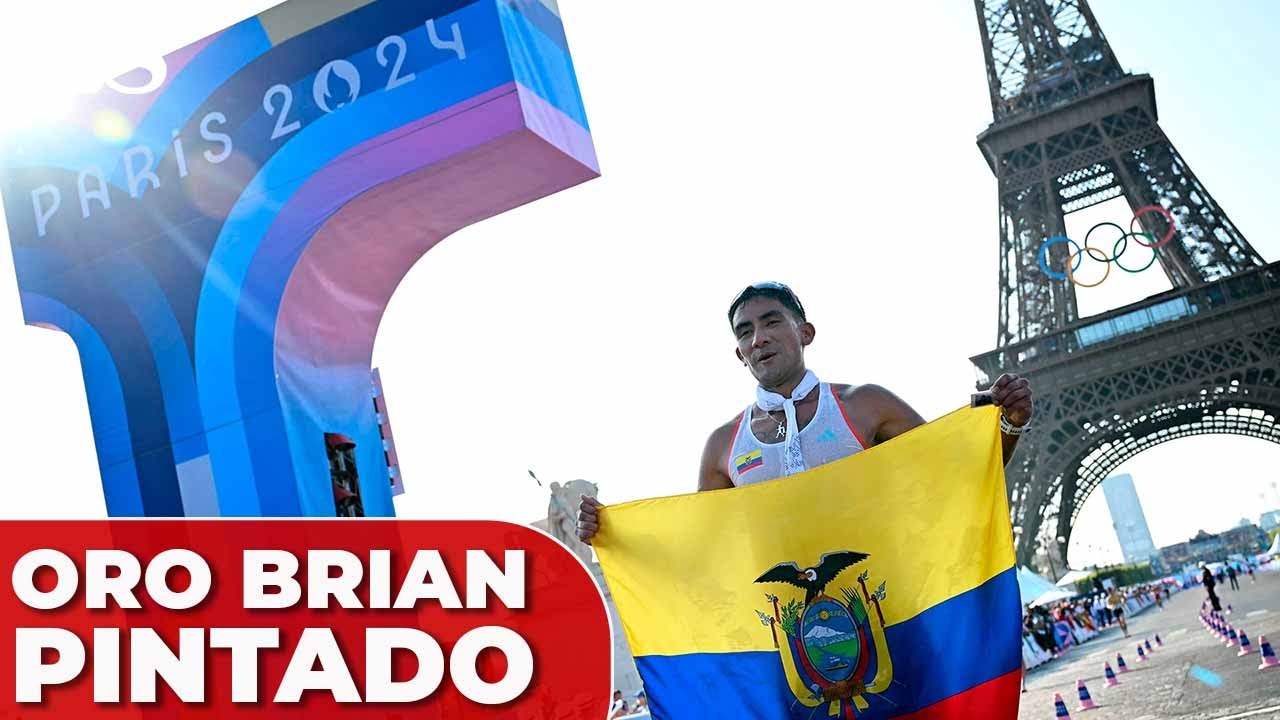 ESTO ha dicho BRIAN PINTADO tras conseguir el ORO para ECUADOR en 20km ...