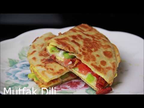 5 DAKİKADA KAHVALTILIK HAZIR📣 ÇAY DEMLENİRKEN PİŞİRİN🔝 LAVAŞLI OMLET