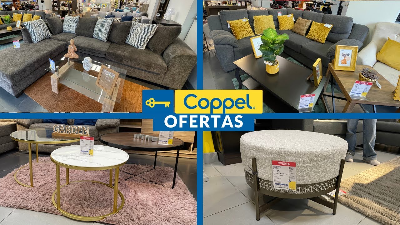 MUCHAS OFERTAS EN MUEBLES PARA TU HOGAR EN COPPEL - YouTube