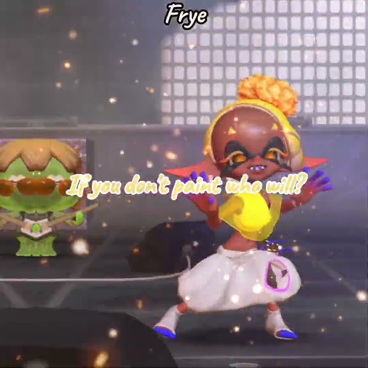 Deep Cut Edit Splatoon3 Nintendo Splatoon Shiver3 Frye Bigman