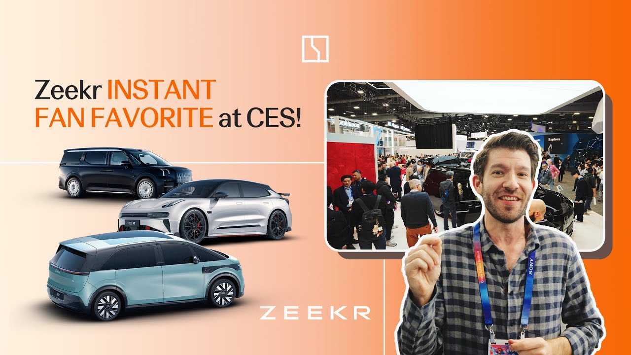 Total DISBELIEF and AWE at CES! Zeekr’s most futuristic models shock ...
