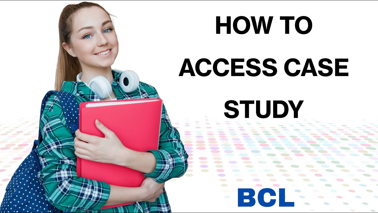 BizCaseLab | How to Access Case Study - YouTube