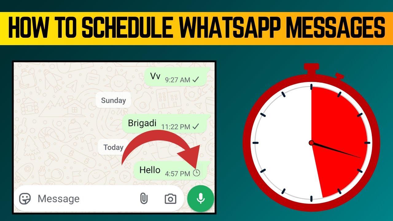 How to Schedule WhatsApp Messages (iPhone & Android) – 2025 Guide ...