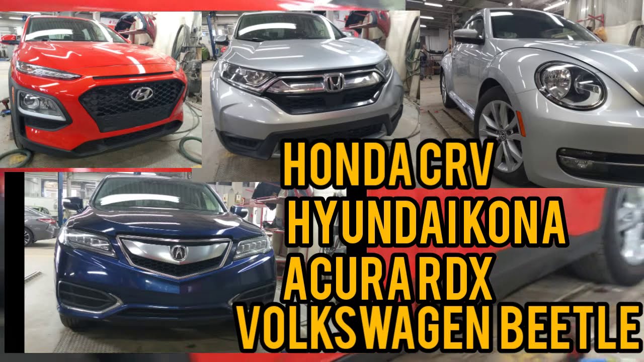 HOW TO REPAIR CAR?BODY WORK 🇨🇦..DENTING AND PAINTING - YouTube