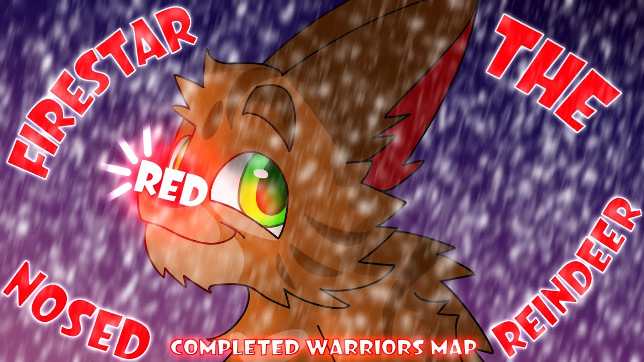 🎄Firestar the red nosed cat complete Christmas new years map 🎄 - YouTube