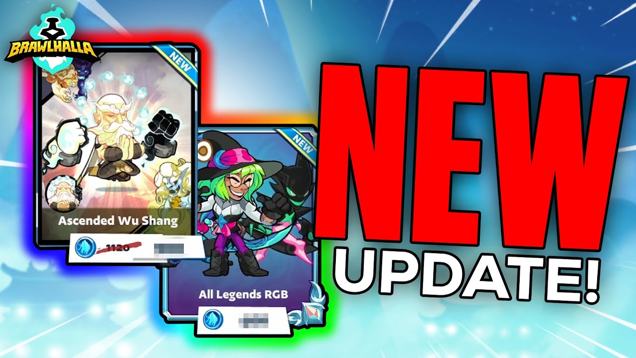 Brawlhalla NEW Big Update (Mythic Skin, Balance, Colors...) - YouTube