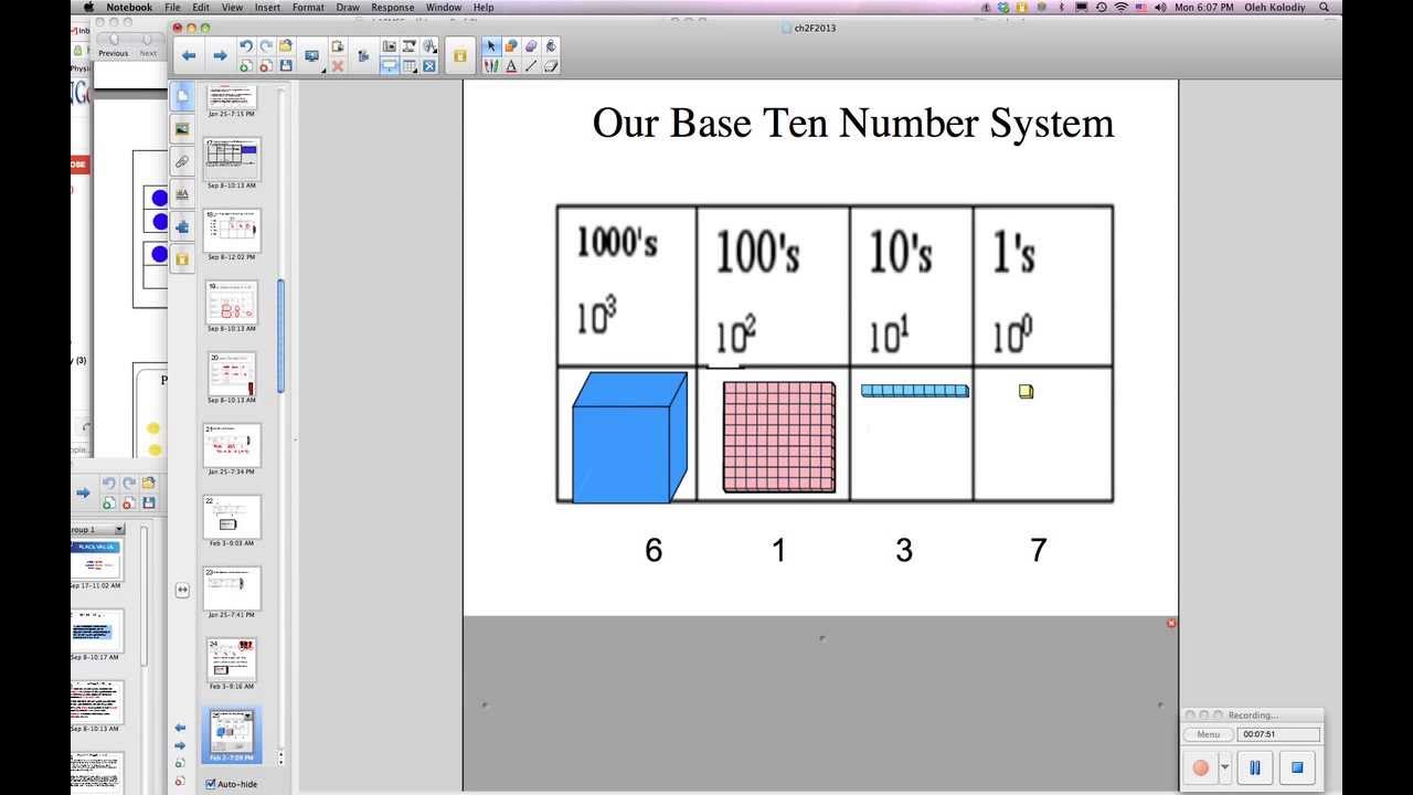 Place Value with bases other than base ten. - YouTube