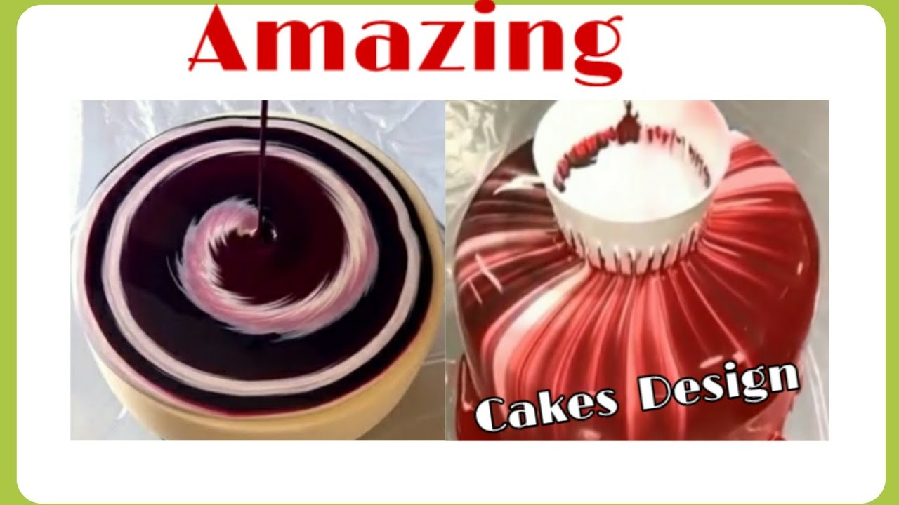 AMAZING MIRROR GLAZE CAKES DESIGN/BEST CAKES DECORATING COMPILATION ...