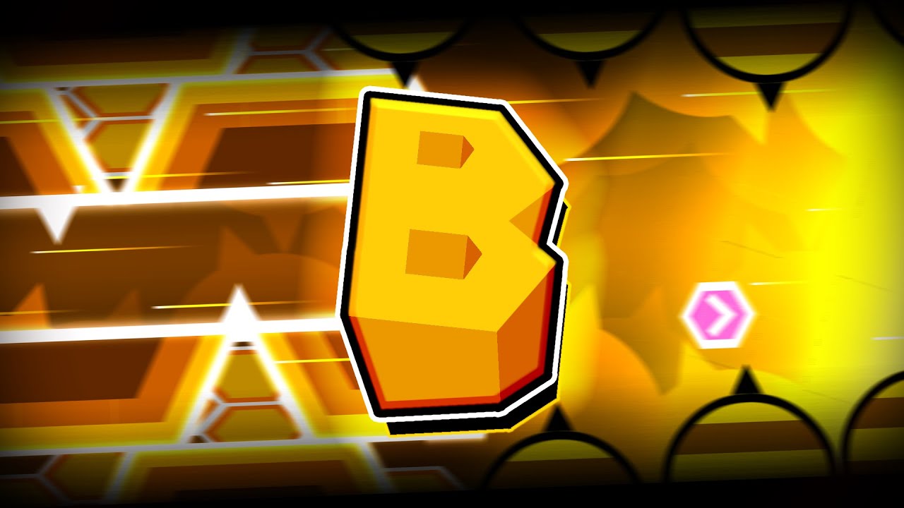 Geometry Dash B by motleyorc [Medium Demon | 100%] - YouTube