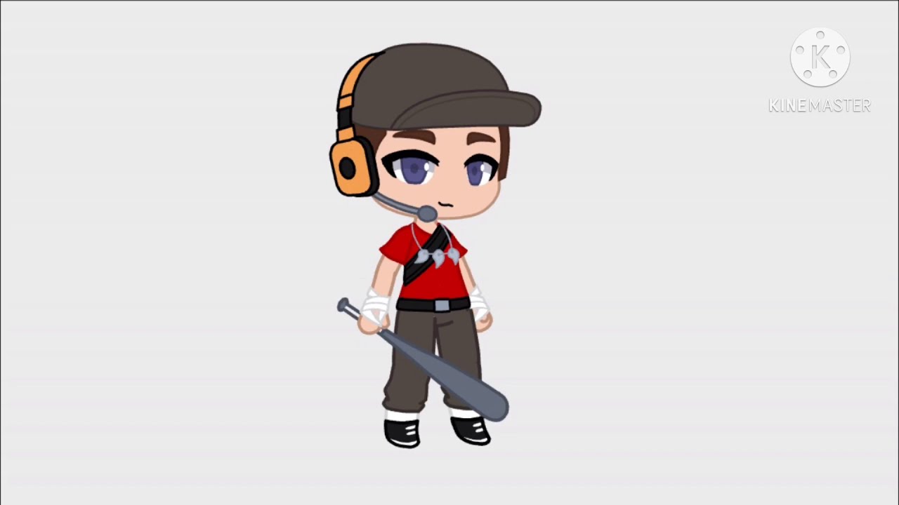 I made Scout TF2 in Gacha Club | Gacha Club - YouTube