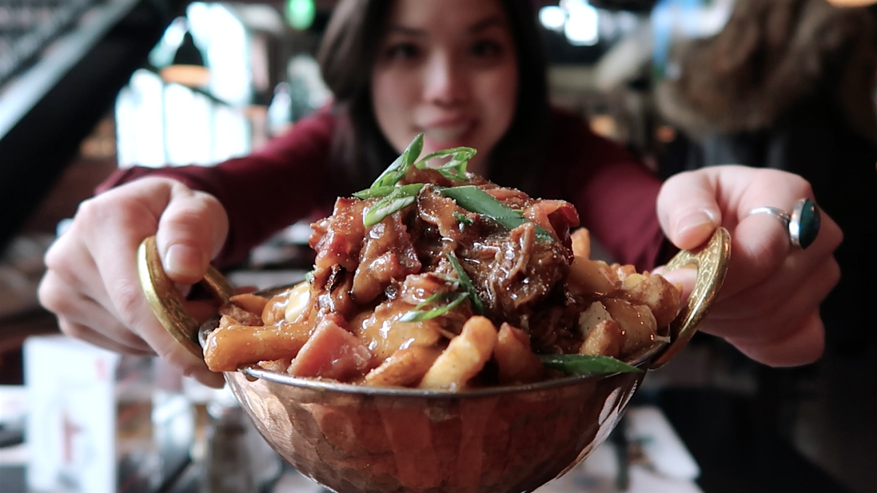 What's a POUTINE?! | Strange Foods | Mtlfoodsnob - YouTube