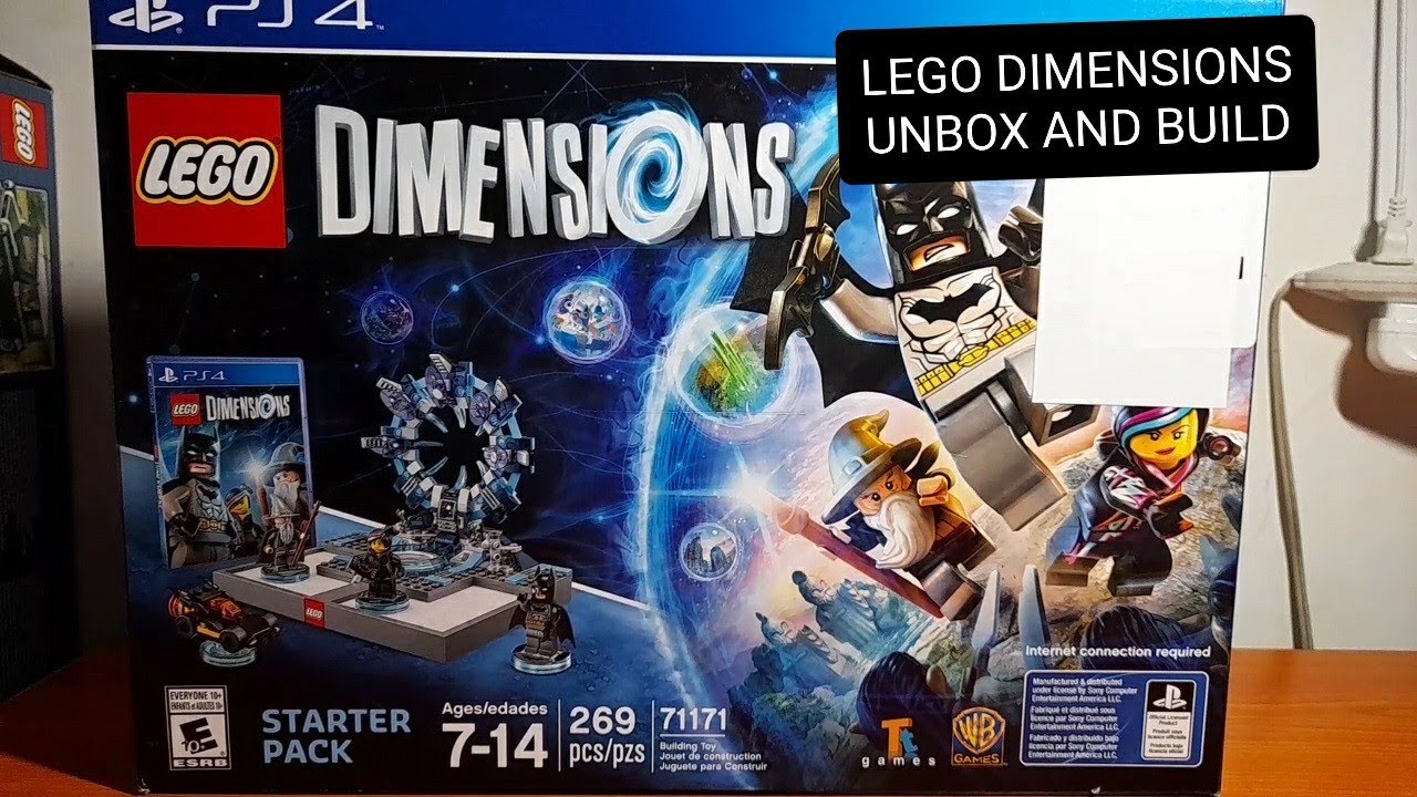 Lego Dimensions Ps4 Starter Pack Unboxing and Build (Matt19Videos ...