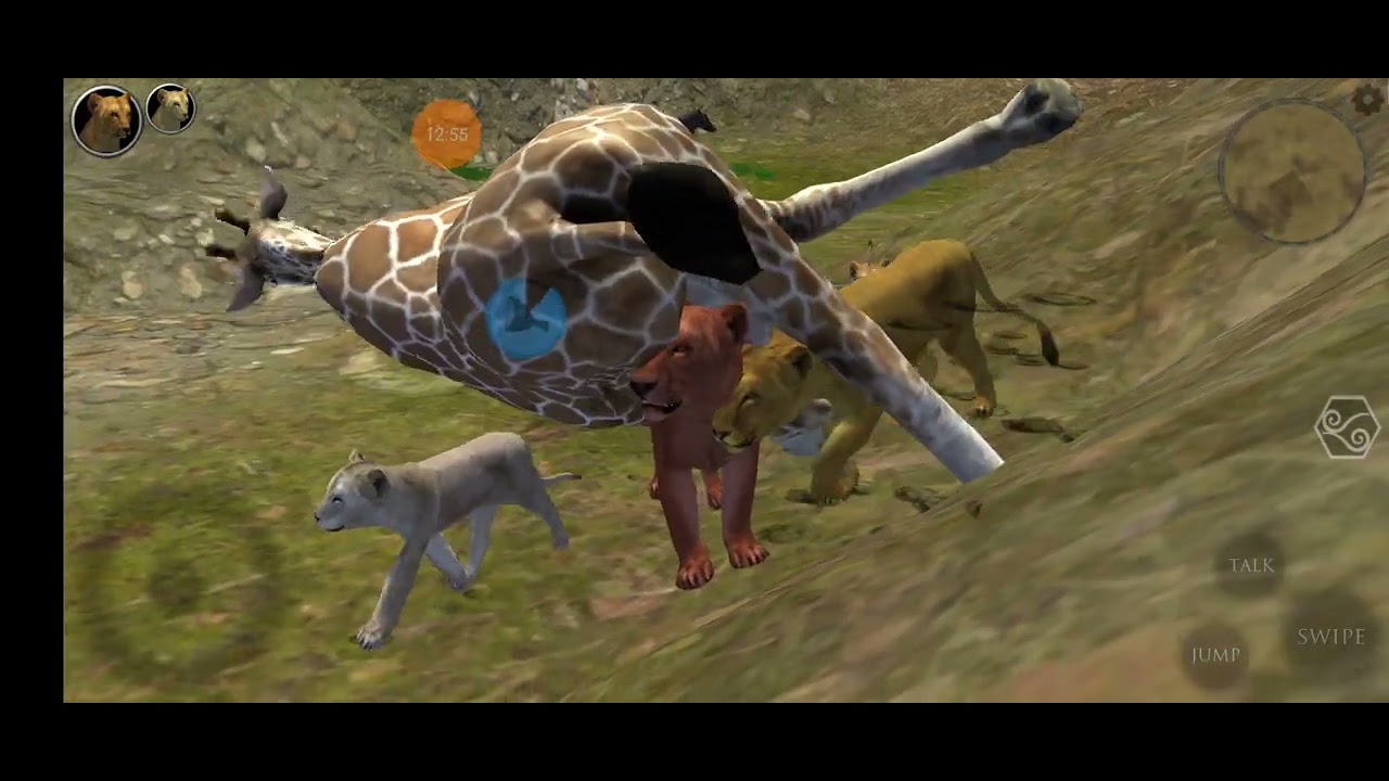 And The hunting practice begins|ultimate lion simulator 2|ep 13 - YouTube