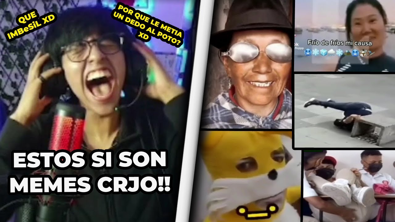 ME RIO COMO UNA ARDILLA XD ! Reaccionando a memes muy XD #1 LLORO DE ...