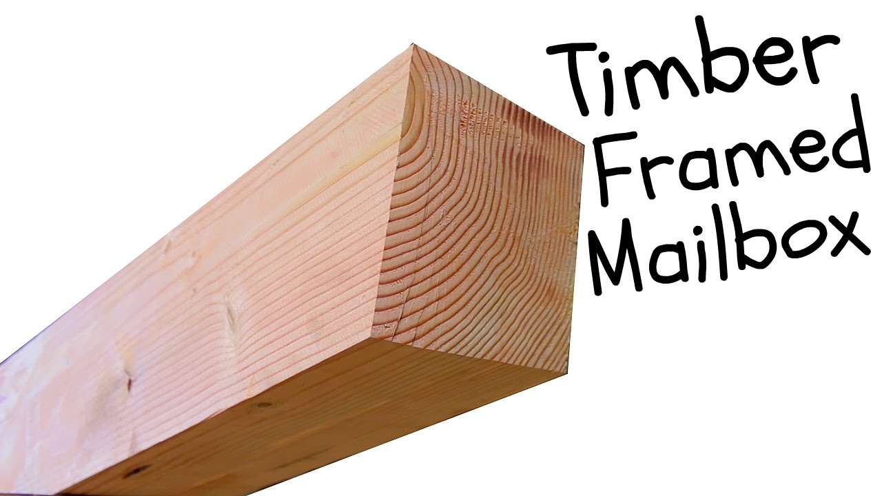 Timber Framed Mailbox - YouTube