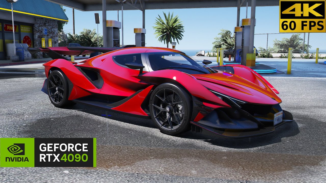 [4K] GTA 5 Ultra Realistic Graphics Car Mods Gameplay | Max Settings ...