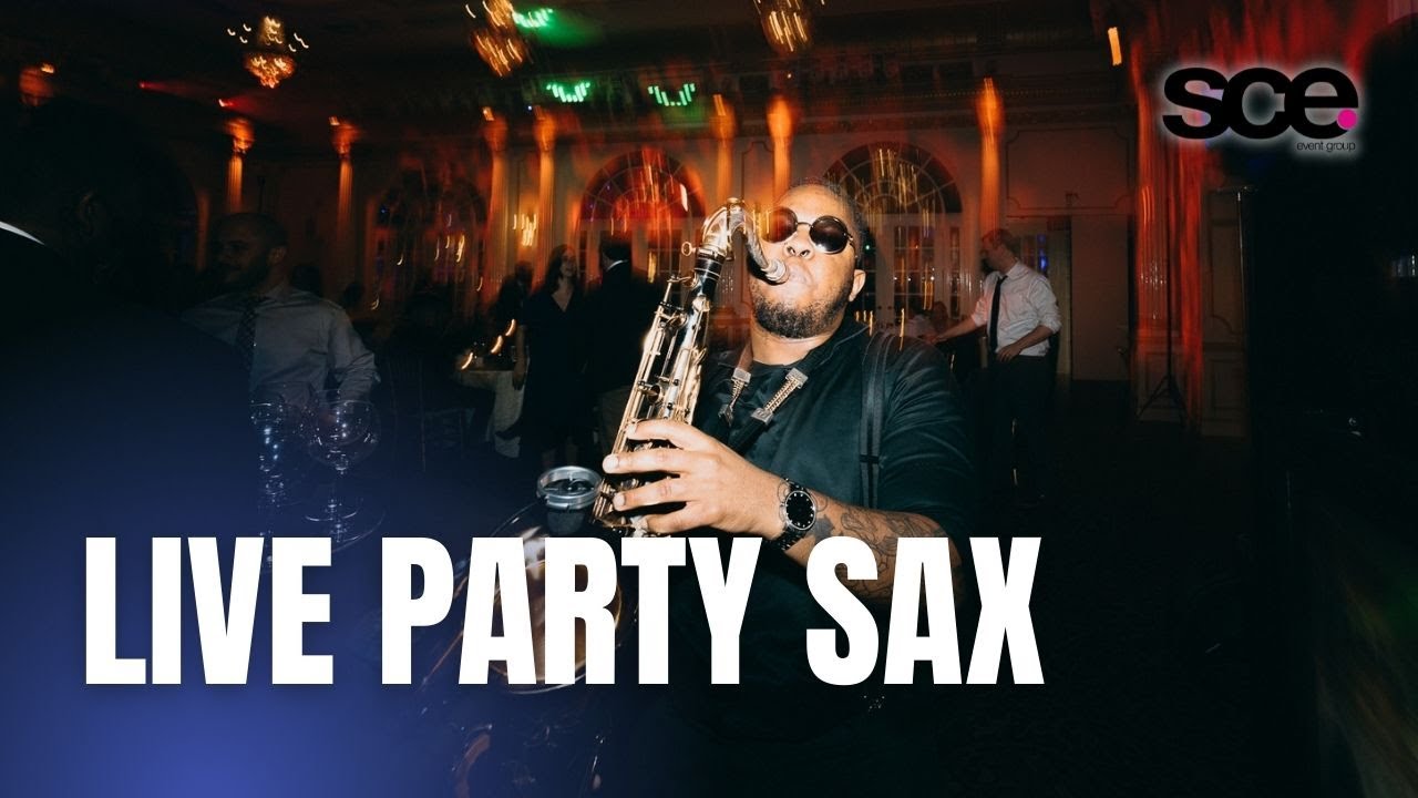 SCE Event Group FUSION Spotlight - Art on Sax at dinner - YouTube
