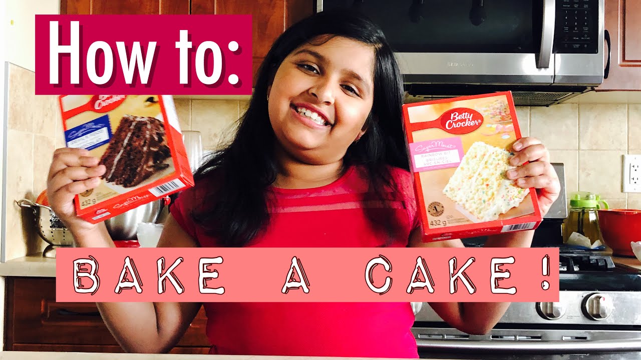 How to bake a cake! - YouTube