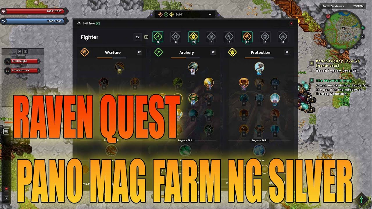 RAVEN QUEST PANO MAG FARM NG SILVER - YouTube