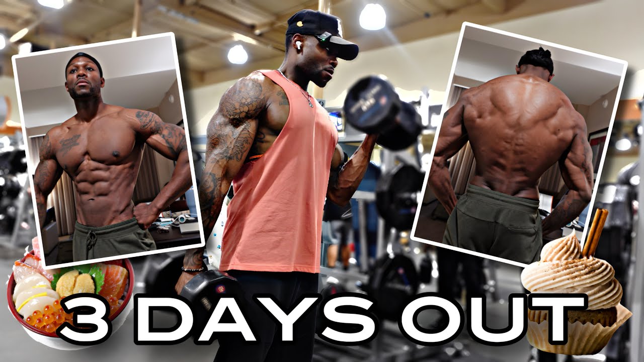 3 DAYS OUT VLOG | FULL DAY OF EATING | MUFFIN, POKE BOWL, UPPER BODY ...