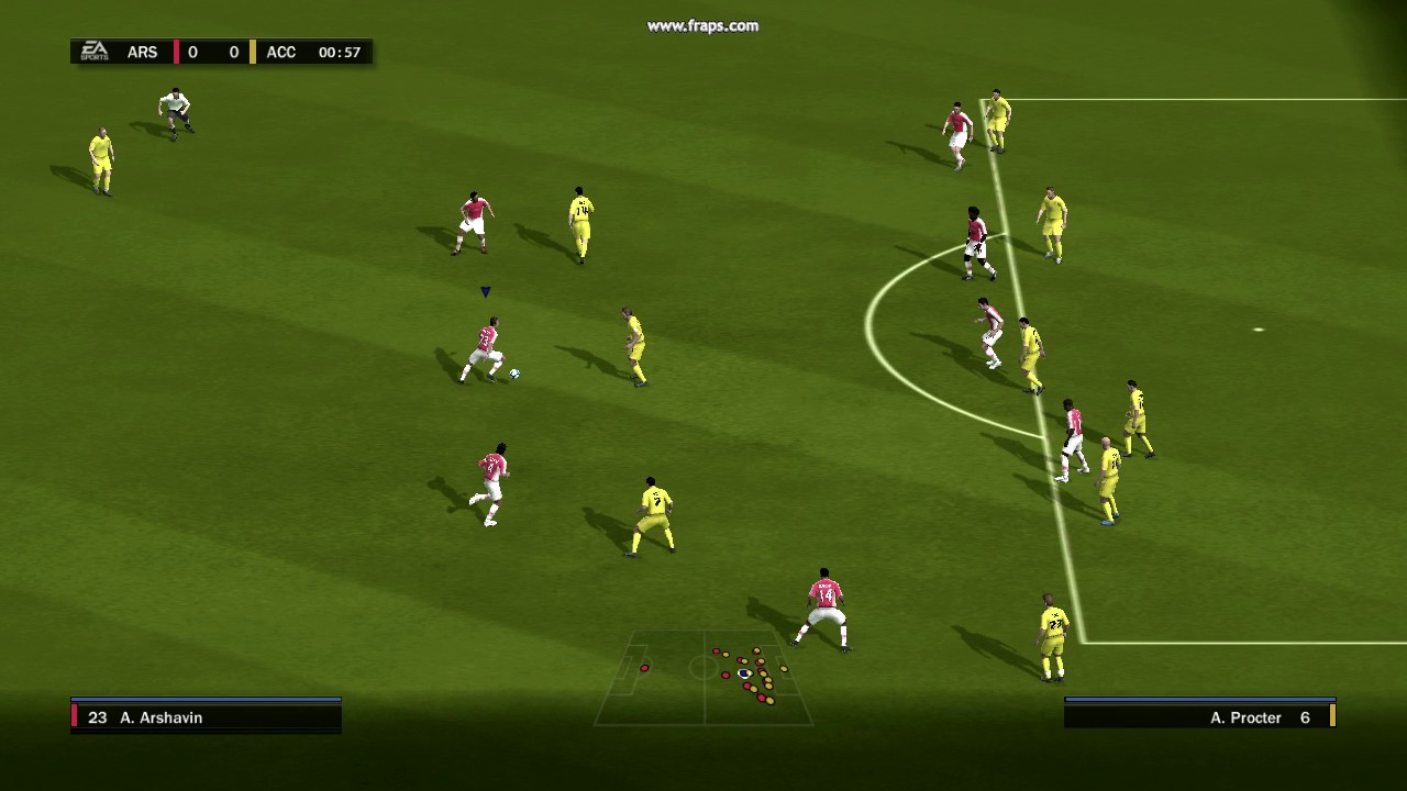 fifa 10 gameplay - YouTube