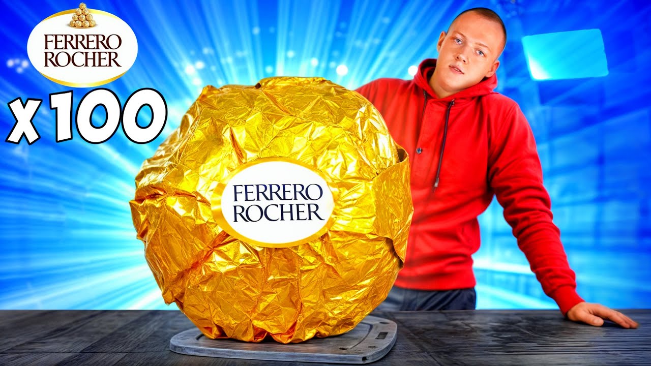 Giant Ferrero Rocher | How To Make The World’s Largest DIY Ferrero ...