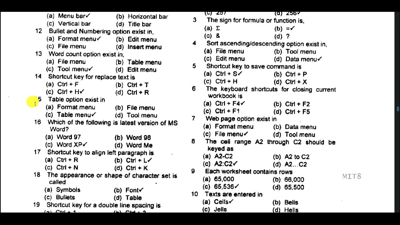 MCQS Computer Science Part 3 - YouTube