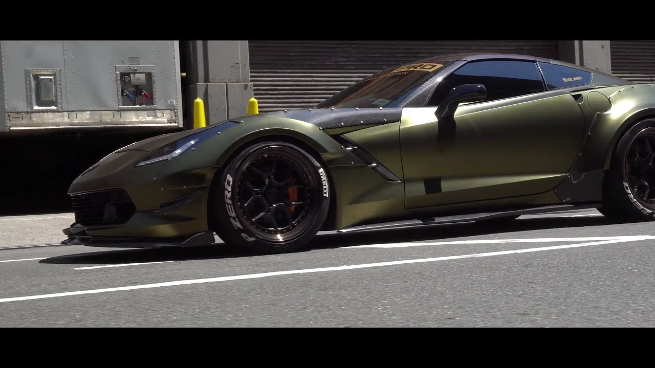 Wide body C7 Corvette | @Inmotion.video | 4k | - YouTube