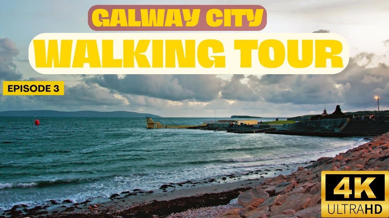 4K Walking Tour of Galway City: Part 3 - Nimmos Pier to Blackrock ...
