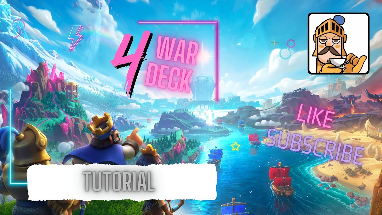 4 WAR decks to WIN always in Clan Battle - TUTORIAL - Clash Royale ...