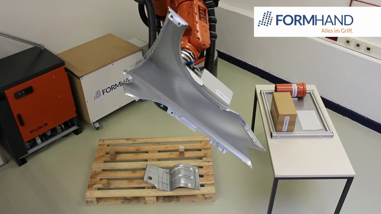 FORMHAND - Die Lösung für universelles Greifen - YouTube