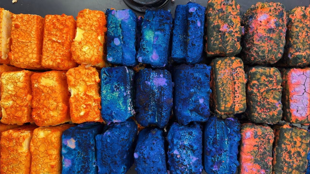 Some good melting pasted chalk - YouTube