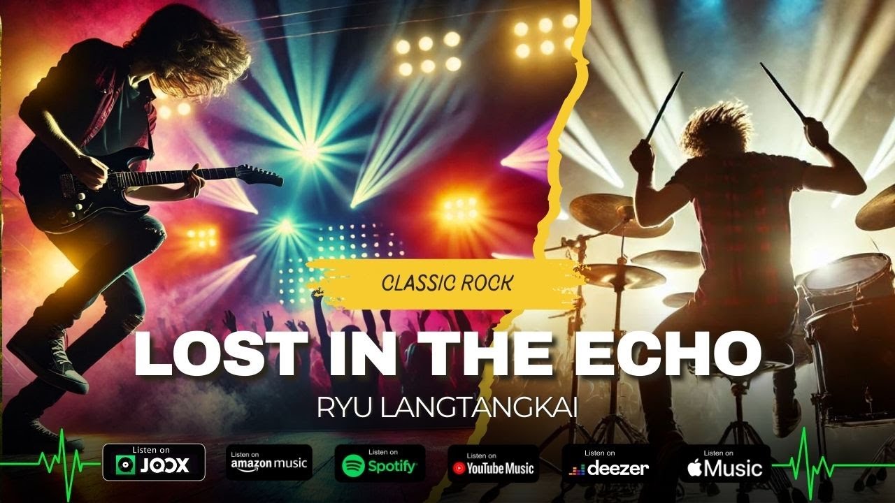 Lost in the echo (Official audio visualizer) #classic #rock #music - YouTube