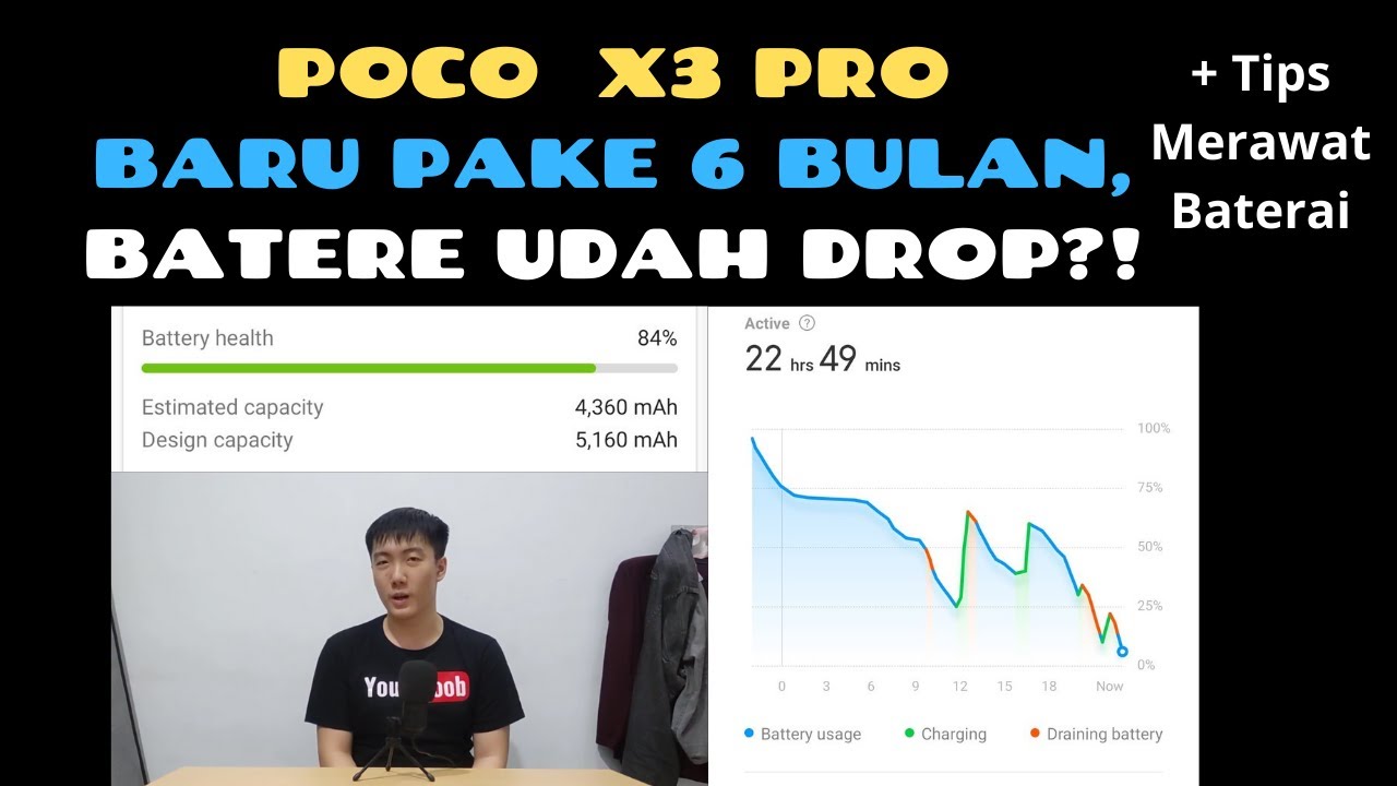 BATERAI POCO X3 PRO JADI BOROS :( - 3 Hal yang Merusak Baterai - YouTube