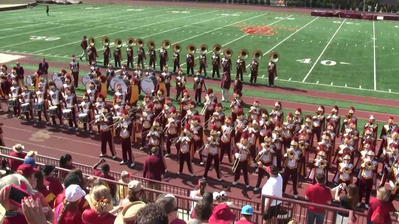 USC Trojan Marching Band 2013 - Tusk 9-14-13 pregame rally - YouTube