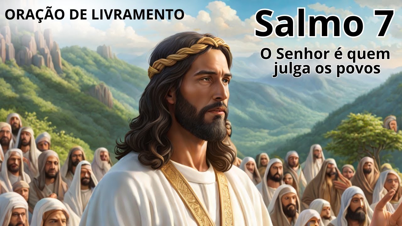 Salmo 7 - O Senhor é quem julga os povos - Oração de livramento - YouTube