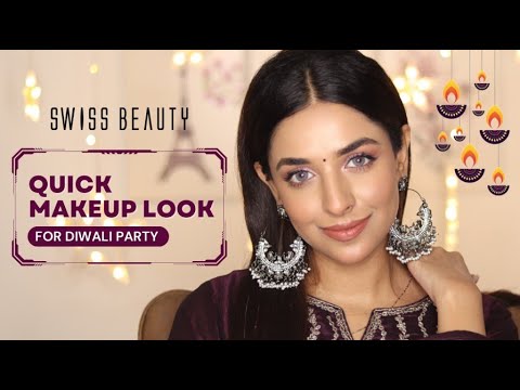 Diwali Party Makeup Look | Last-minute Taash Party Makeup Tutorial ...