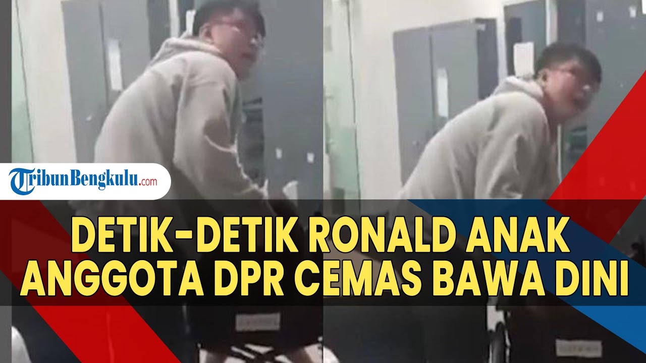Detik-Detik Ronald Anak Anggota DPR Cemas Bawa Dini ke Apartement yang ...