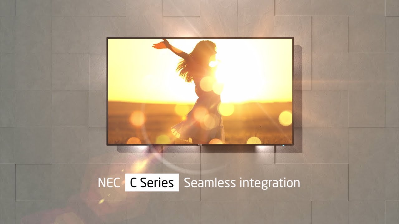 Seamless Integration with NEC MultiSync® C Series Large Format Displays ...