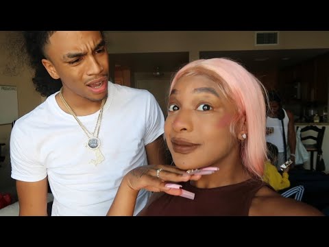DID MY MAKE UP BAD TO SEE MY BOYFRIENDS REACTION *HE WAS RUDE*