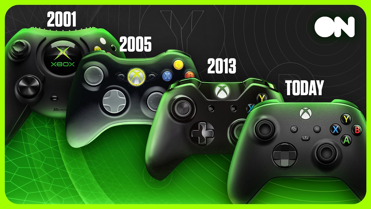 The ENTIRE History of the Xbox Controller - YouTube